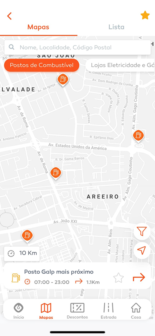 App Mundo Galp | Galp Estrada