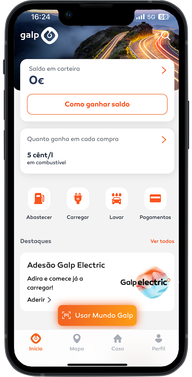 App Mundo Galp | Galp Estrada