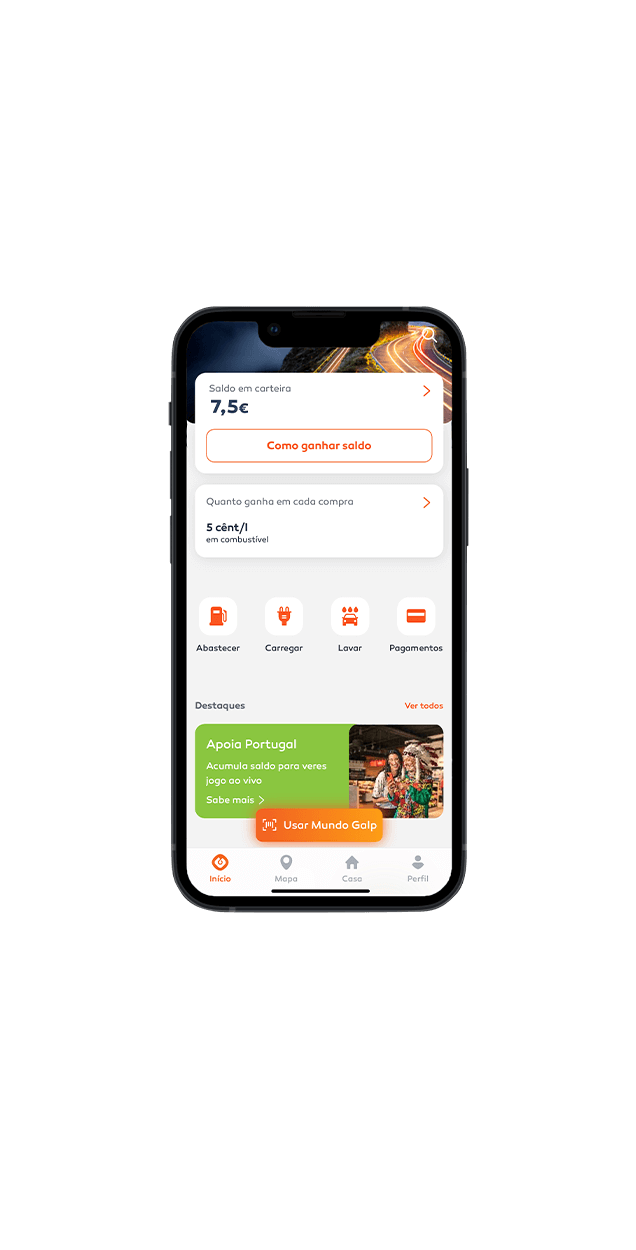 App Mundo Galp | Galp Estrada
